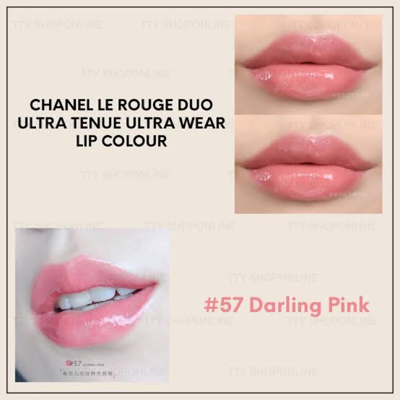 Jual ORIGINAL CHANE-L LE ROUGE DUO ULTRA TENUE GLOSS LIP DUO (Unbox ...