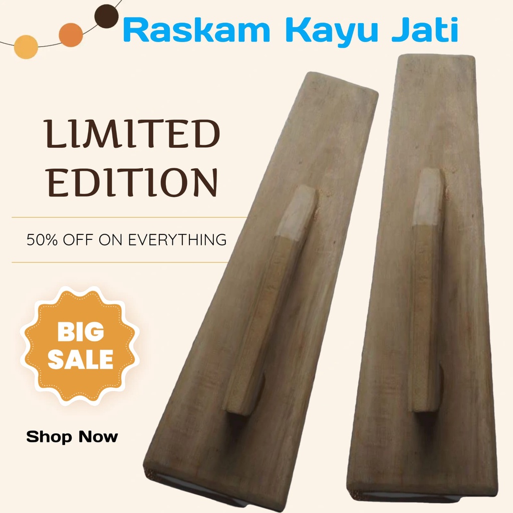 Jual ROSKAM RASKAM KAYU BAGUS JATI BUAT ACI SEMEN HALUS AMPLAS Dinding ...