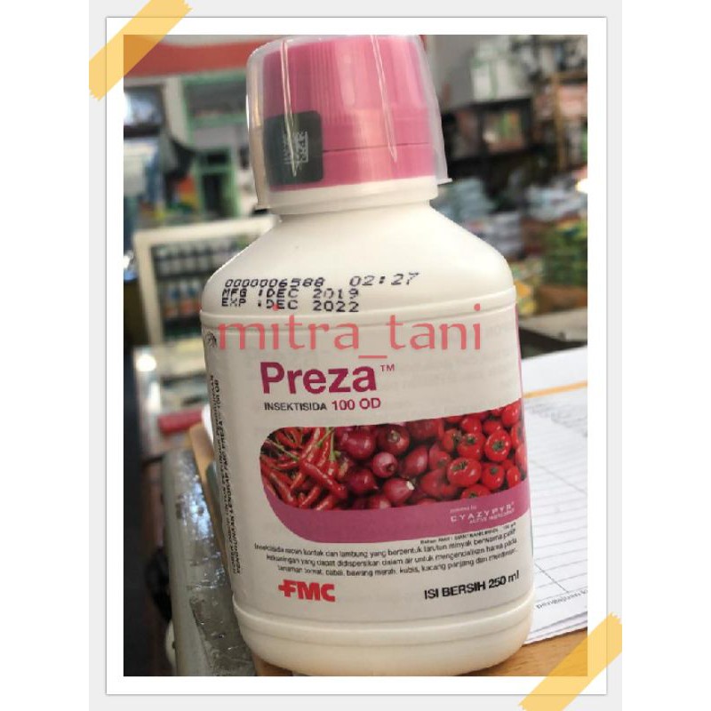 Jual insektisida PREZA 100 OD 250ml dari FMC | Shopee Indonesia