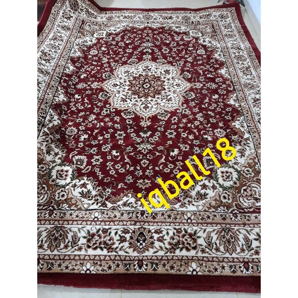 Jual karpet semi turkey merk " shiraz" ukuran 210 x 310 | Shopee Indonesia