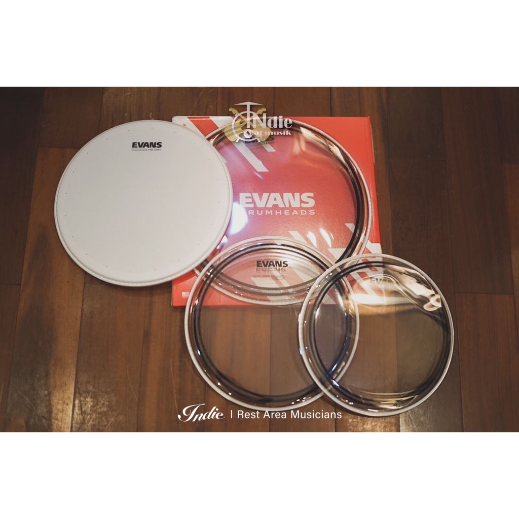 Jual Head Drum Evans Tom Pack Pro Standard Pack EC2S 12 13 16 + 14 HD ...