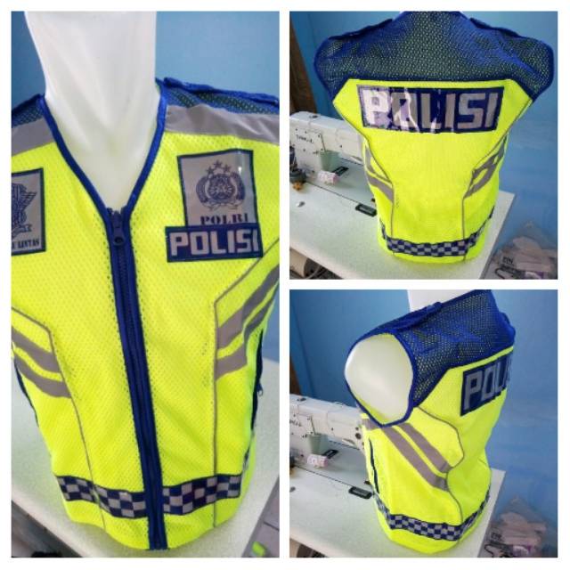 Jual Rompi polisi/Rompi polantas/Rompi jaring | Shopee Indonesia