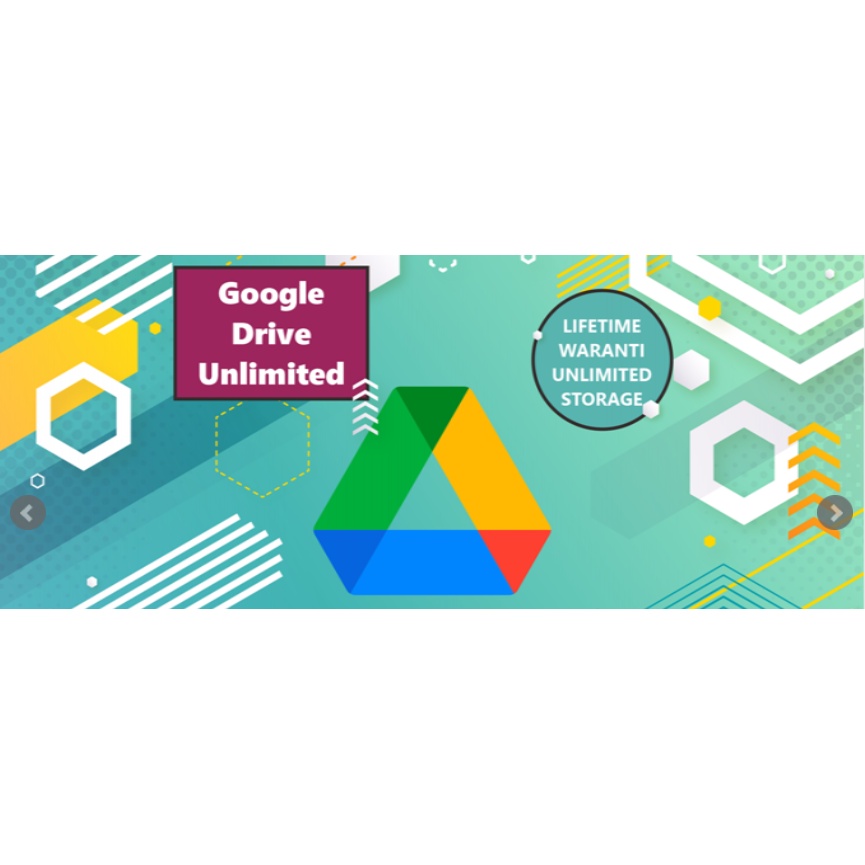 Jual (Promo) 3 Akun Google Drive Unlimited Storage Lifetime, Google ...