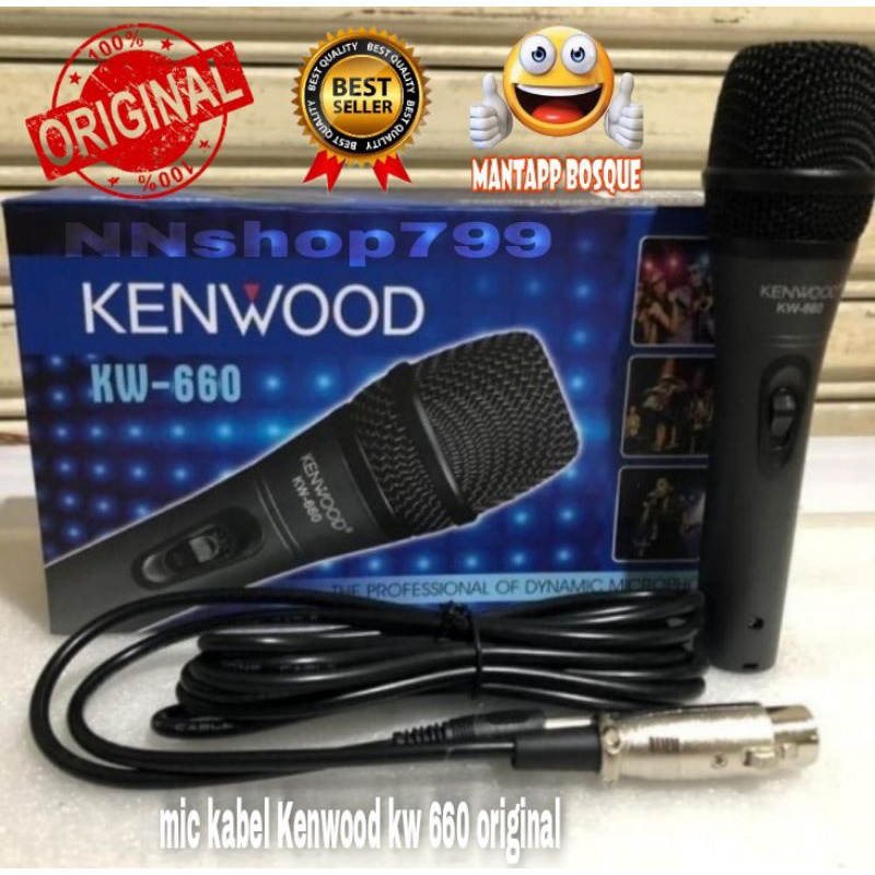 Jual Mic kabel KENWOOD KW 660 original | Shopee Indonesia