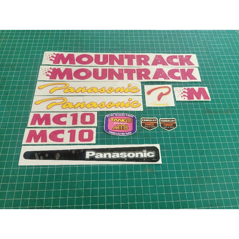 Jual stiker sepeda Mountrack MC 10 panasonic | Shopee Indonesia