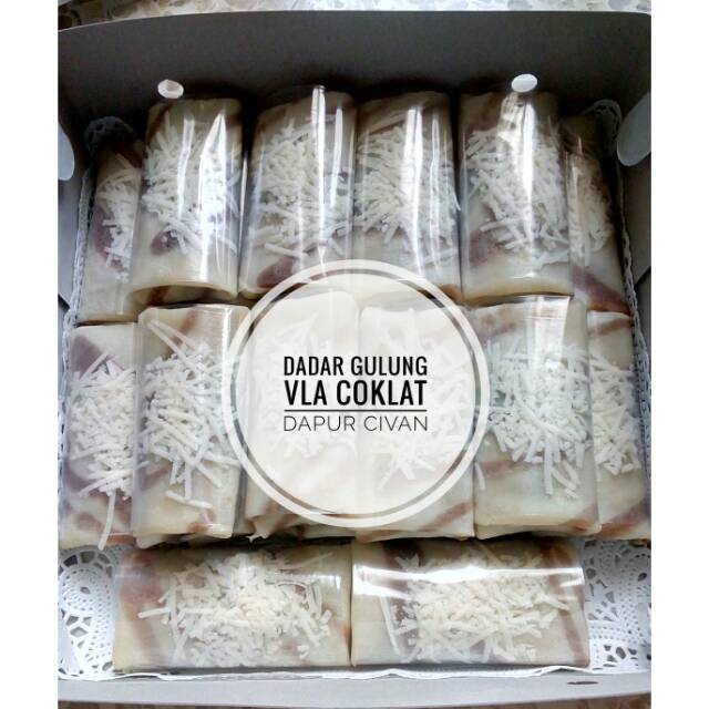 Jual Kue panekuk/Dadar gulung vla coklat | Shopee Indonesia