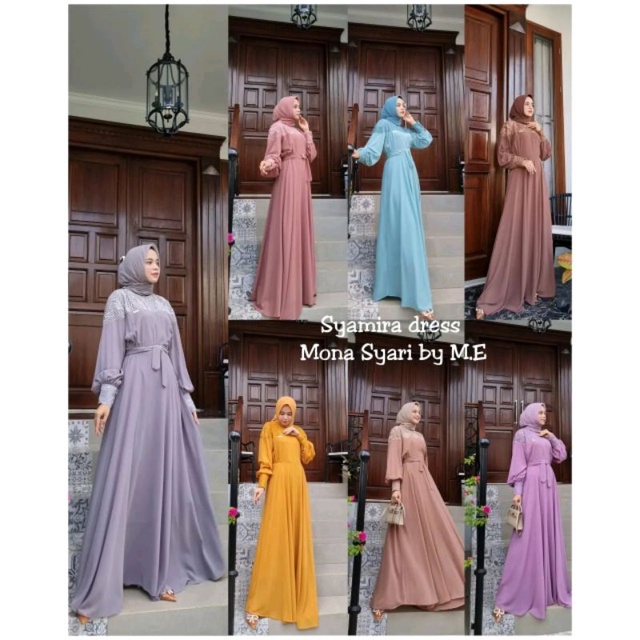 Jual SYAMIRA DRESS BY MONA SYARI M.E | Shopee Indonesia