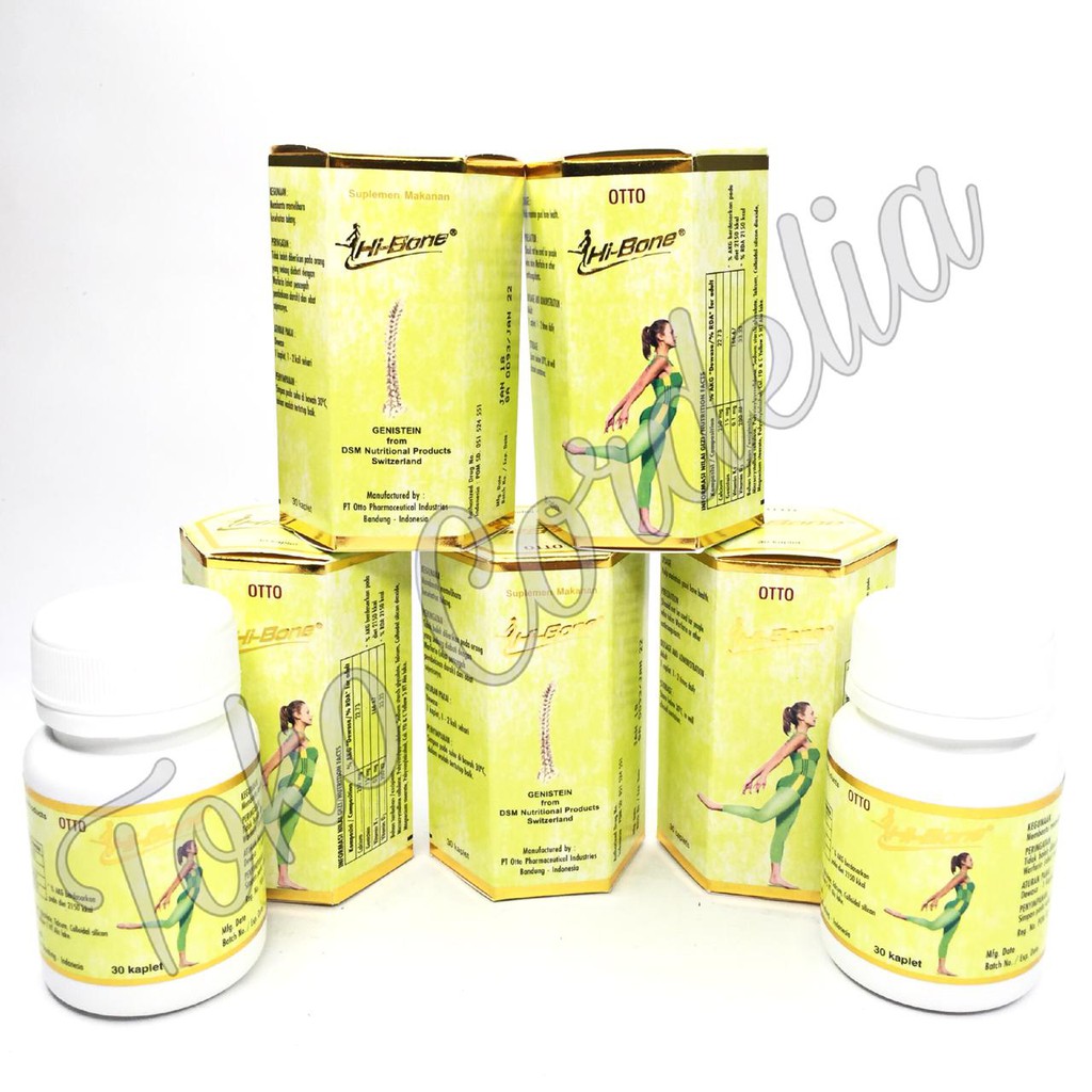 Jual Hi bone / Hibone / Hi-bone Kaplet Salut Selaput Isi 30 Kaplet ...