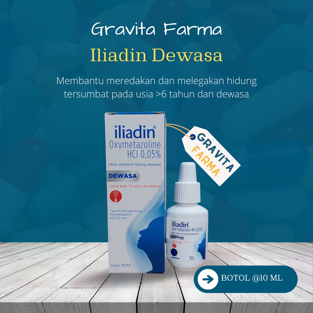 Jual Iliadin Dewasa (obat semprot hidung) | Shopee Indonesia