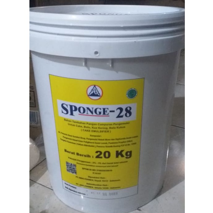 Jual SP Sponge 28 / Pengembang Kue Repack 1kg | Shopee Indonesia