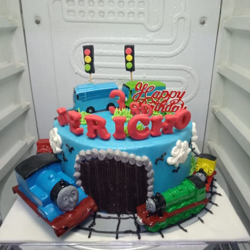 Jual kue ulang tahun Thomas & tayo 22 cm | Shopee Indonesia