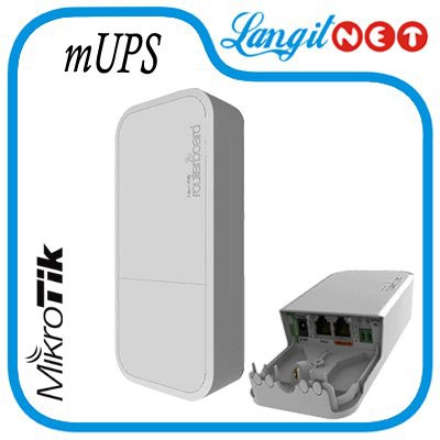 Jual New Arrival MIKROTIK MUPS - POE INJECTOR WITH BATTERY BACKUP ...