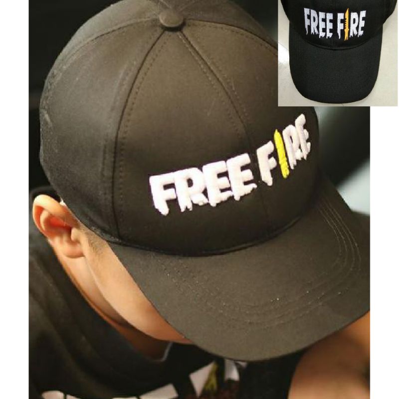Jual Topi Baseball Anak Bordir Freefire/ Topi ff Topi Gamers terbaru ...