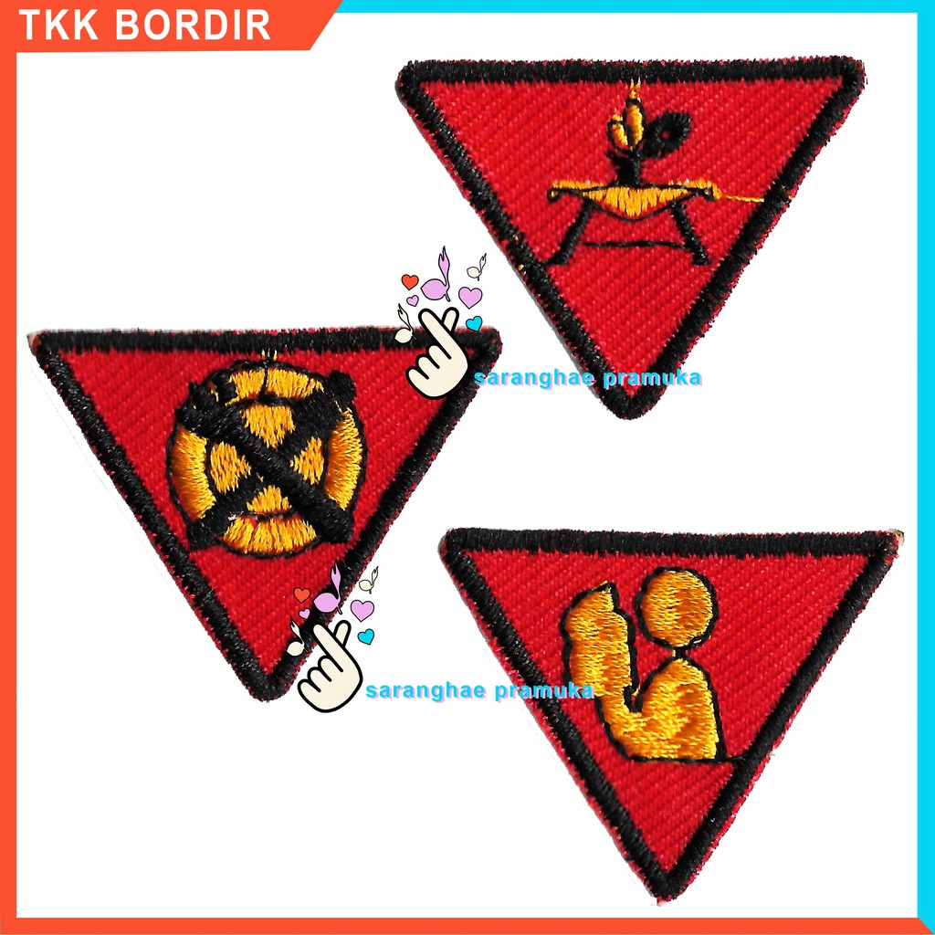 Jual Tkk Siaga Pramuka Bordir Pengatur ruangan meja makan pembaca ...