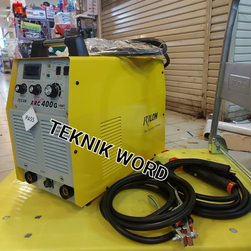 Jual MESIN LAS RILON ARC 400G/ INVERTER RILON ARC 400G MESIN LAS RILON ...