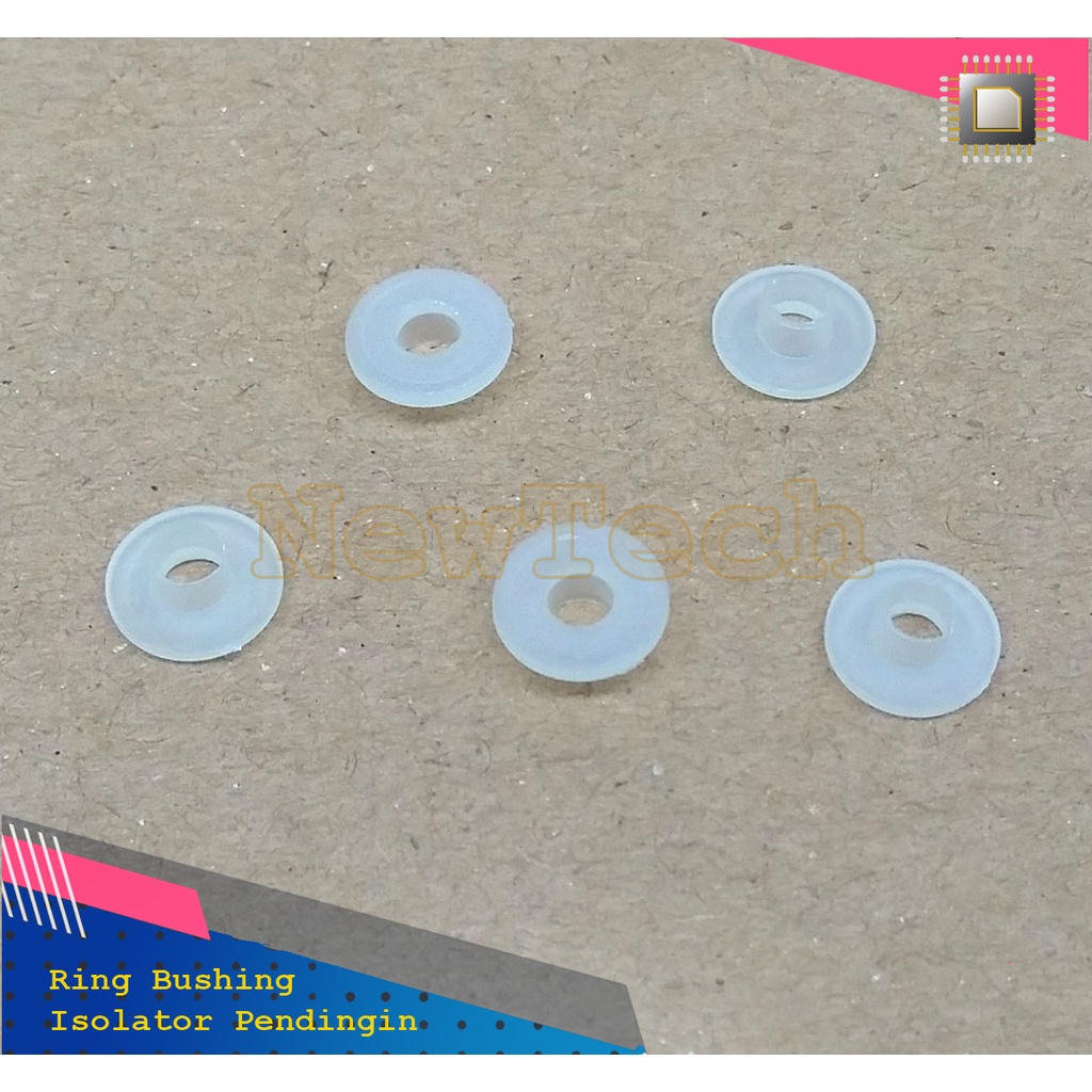Jual Ring Plastik Isolator Bushing Transistor IC Heatsink | Shopee ...