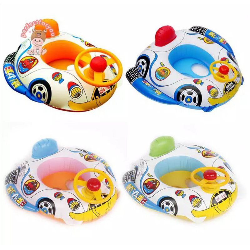 Jual Ban Pelampung Renang Anak-anak Bayi Balita Bentuk Hewan Bebek Kuda ...