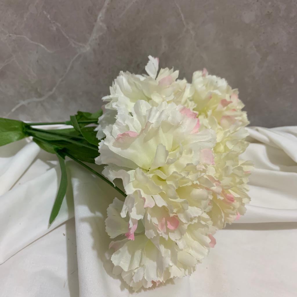 Jual BUNGA CARNATION ARTIFICIAL 6 KUNTUM CABANG PREMIUM BUNGA PALSU ...