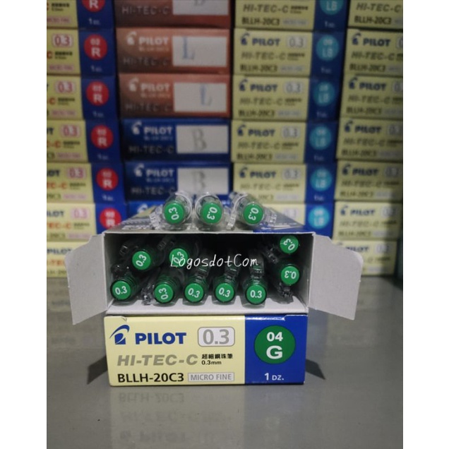 Jual Pen HiTec Pilot 0.25/0.3/0.4/0.5 [ 1Pcs ] / Pulpen Hi-Tec Hitech ...