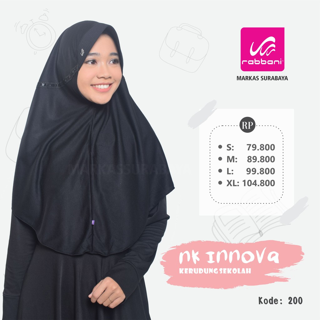Jual RABBANI JILBAB INNOVA SEKOLAH | Shopee Indonesia