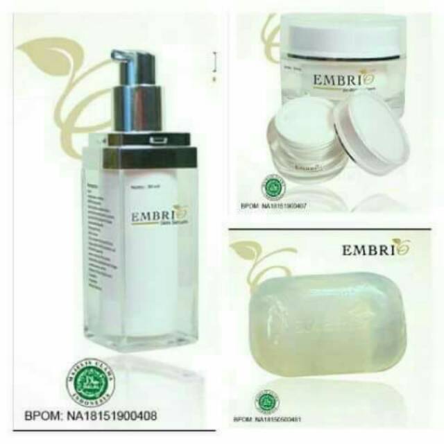 Jual EMBRIO SKINCARE 3in1(Anti Aging) | Shopee Indonesia
