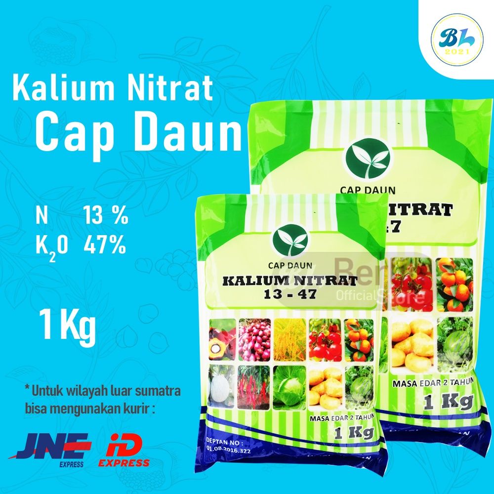 Jual Pupuk Kalium Nitrat 13 – 47 Cap Daun Kemasan 1 Kg | Shopee Indonesia