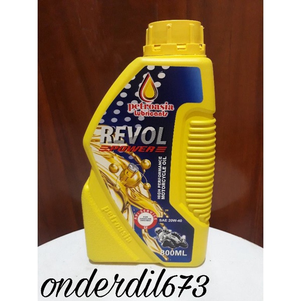 Jual oli revol power 4T SAE 20W-40 petroasia 800ml | Shopee Indonesia