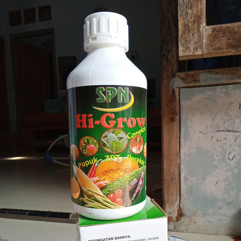 Jual HIGROW / SPN HI-GROW COMPLEX pupuk-zpt-perekat 1000ml pupuk daun | Shopee Indonesia