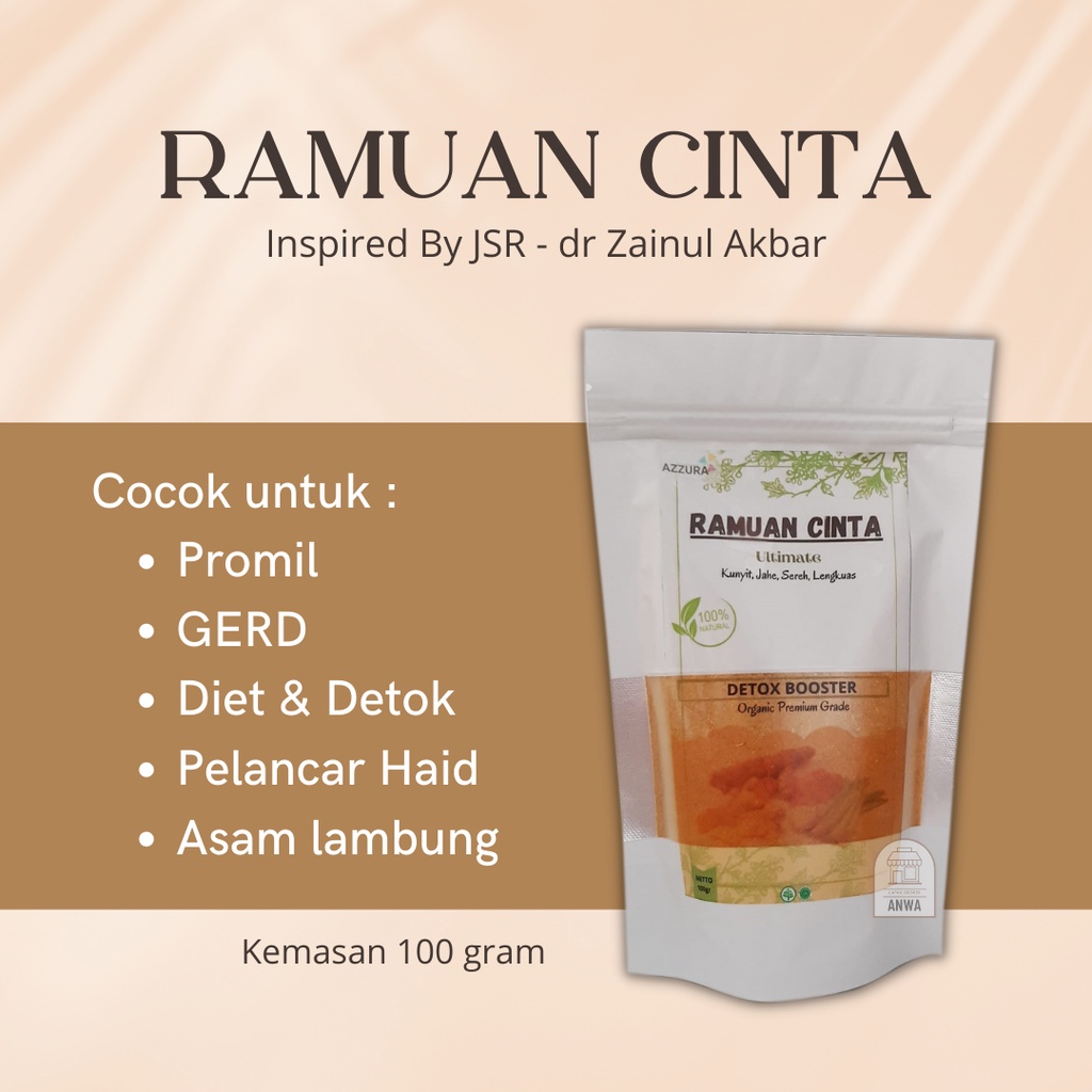 Jual Ramcin Ramuan Cinta JSR dr Zainul Akbar Original untuk Diet dan ...