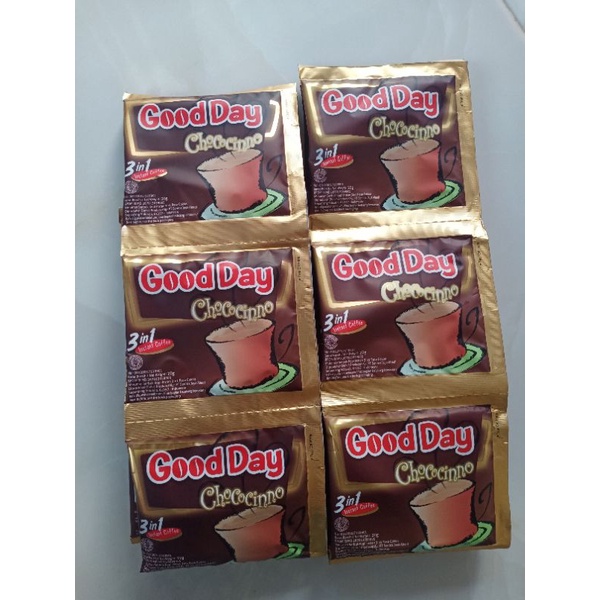 Jual Good Day Chococinno 1 renceng (10 sachet x 20g) | Shopee Indonesia