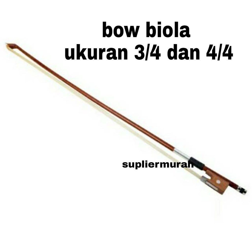 Jual bow biola bow violin ukuran bow biola 3/4 bow biola 4/4 gesekan ...