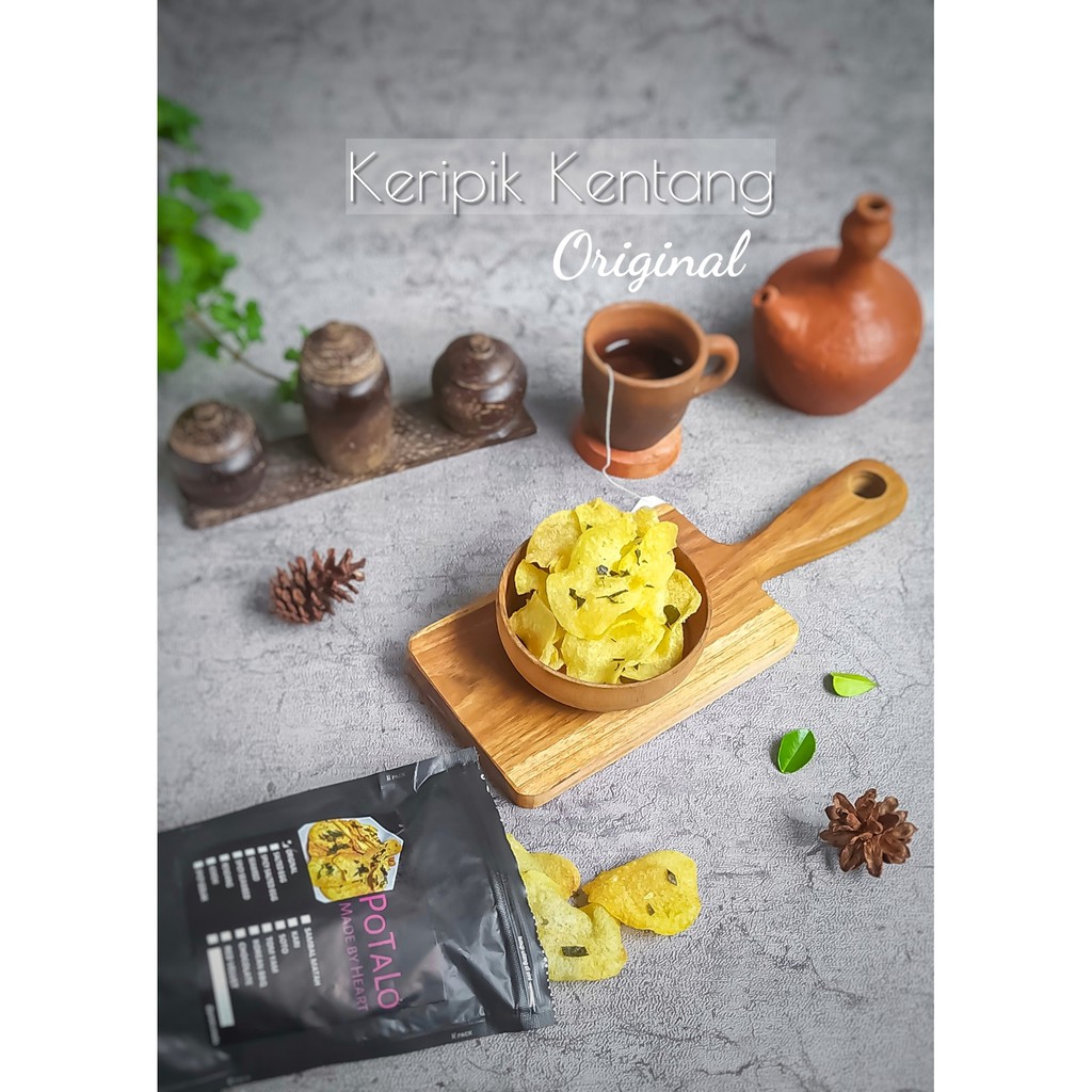 Jual Keripik Kentang Potalo - Original Kemasan 150 Gram | Shopee Indonesia
