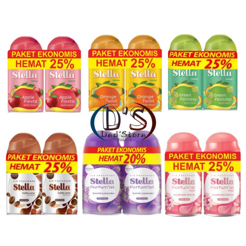 Jual Stella Matic Refill Paket Ekonomis 2 x 160ml | Shopee Indonesia