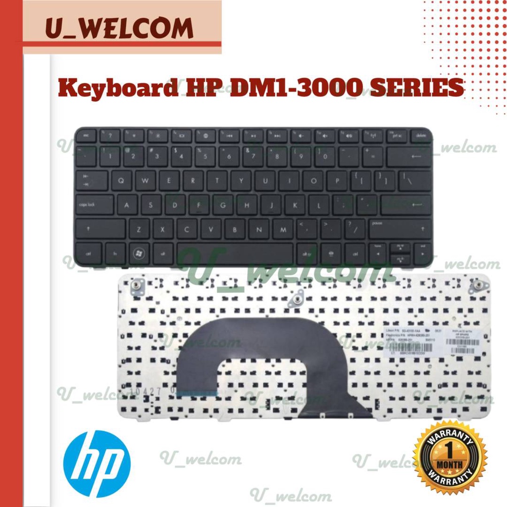 Jual Keyboard HP Pavilion DM1-3000 DM1-3100 DM1-3200 DM1-4000 DM1-4100 ...