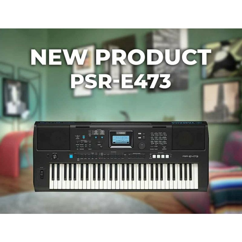 Jual Yamaha Portable Keyboard PSR E-473 / PSR E473 / PSR-E473 ORIGINAL | Shopee Indonesia