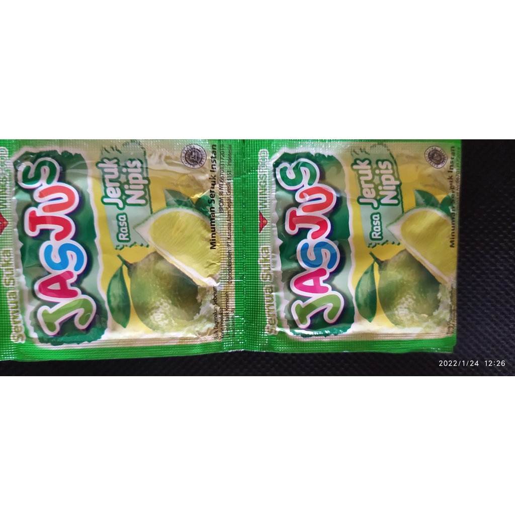Jual Jasjus Minuman Serbuk | 8gr x 10 sachet / 1 Renceng | Rasa Jeruk ...