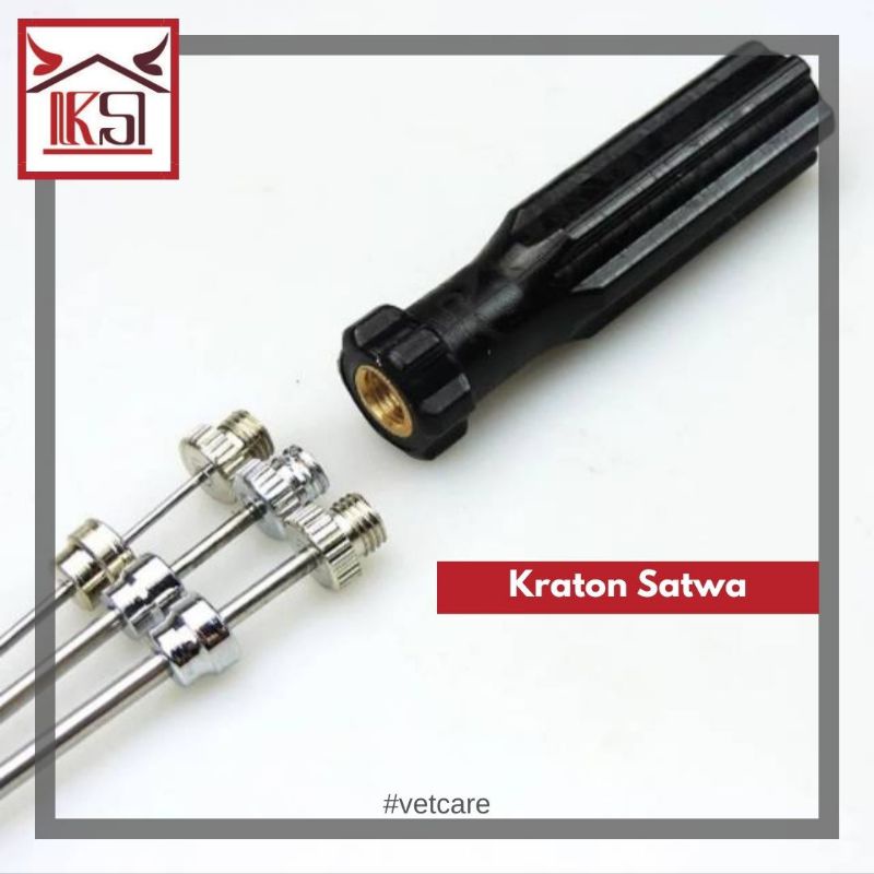 Jual Trocar/Trokar stainless steel 3 ukuran (alat penghilang gas ...