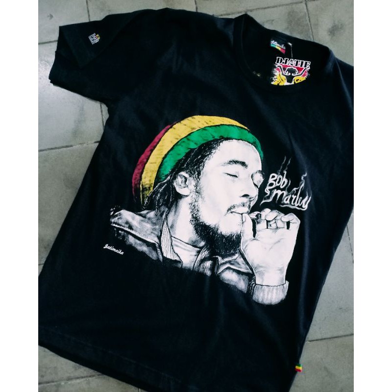 Jual JATIMAIKA original/ Tshirt bob marley kaos rasta baju reggae ...