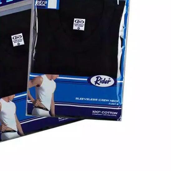 Jual ♚ Singlet Rider Sport R 227 B Sleeveless Crew Neck HITAM ♀ ...