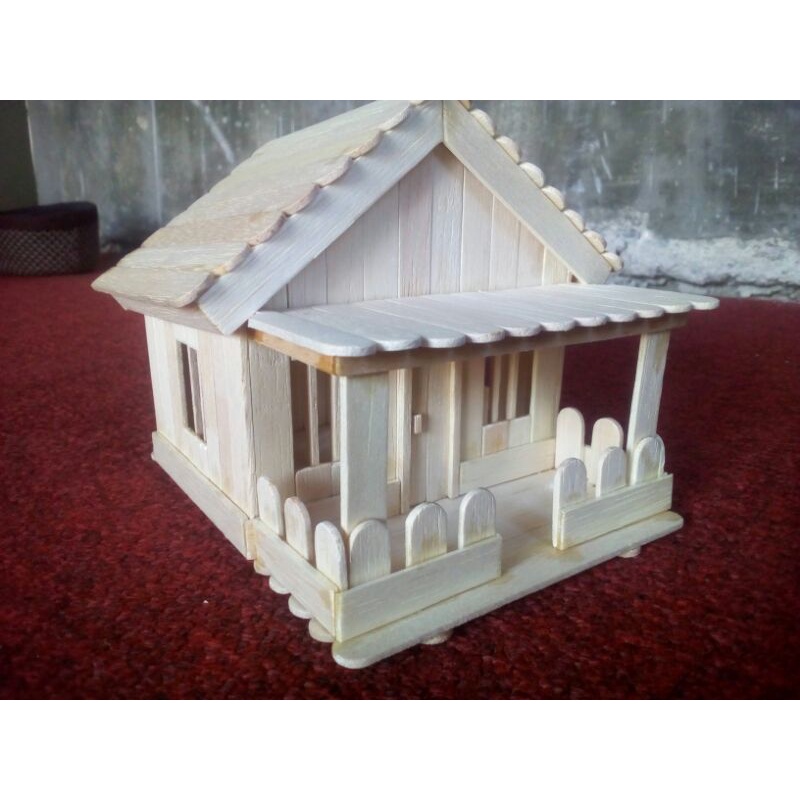Jual miniatur stik es krim rumah adat betawi | Shopee Indonesia