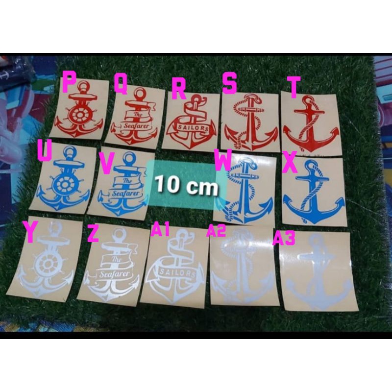 Jual STIKER JANGKAR STIKER MOTOR STIKER PELAUT STIKER PELAUT STIKER ...