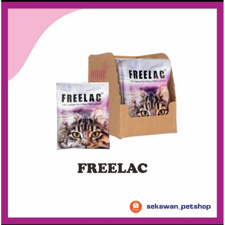 Jual FREELAC 35 gr - Susu Kucing Tanpa Laktosa Susu Kitten Milk ...