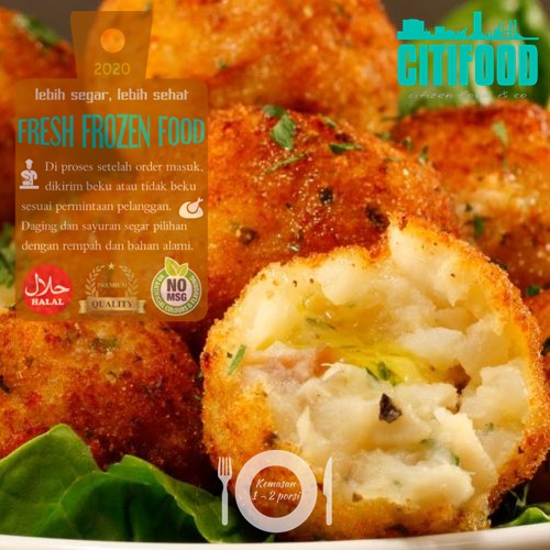 Jual Breaded Fish Ball | Bola Ikan Tepung Roti | Frozen | Shopee Indonesia