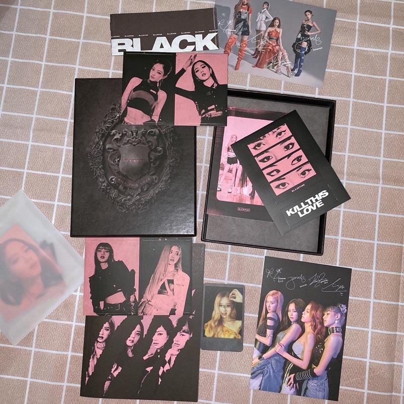 Jual BLACKPINK KILL THIS LOVE ALBUM ROSE PC | Shopee Indonesia