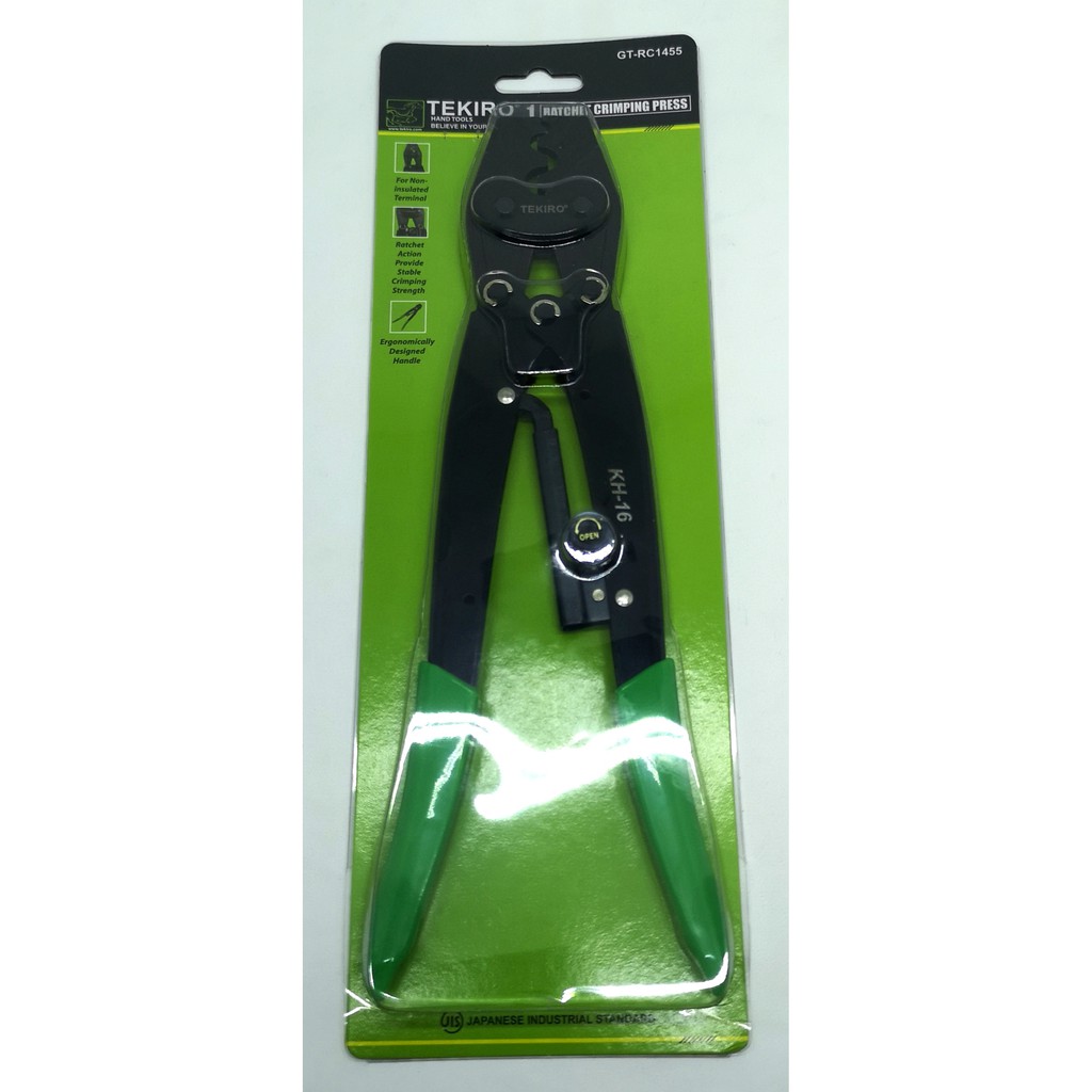 Jual TEKIRO TANG CRIMPING RACHET KH16 / tang skun / rachet crimping ...