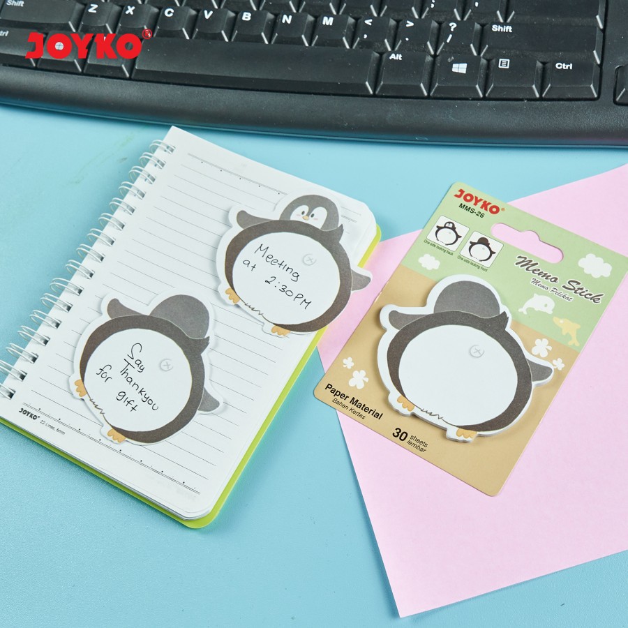 Jual Sticky Note Motif Penguin ( MMS-26) | Shopee Indonesia