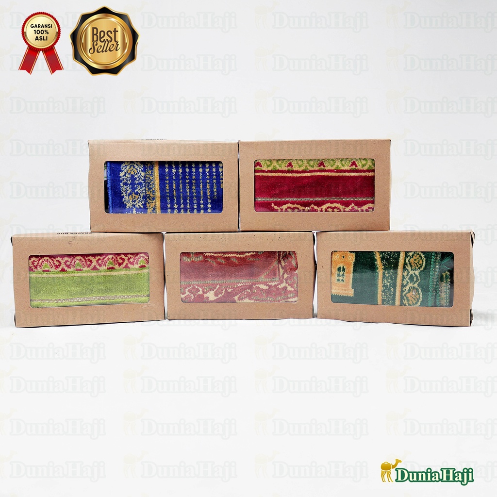 Jual Sajadah Box Sajadah Turki Bahan Katun Ukuran Mini (MNBOX) Cocok ...