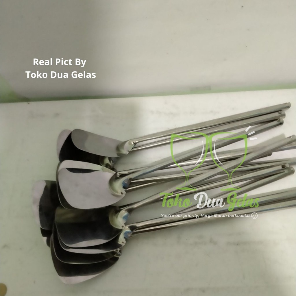Jual spatula sutil sodet stainless steel panjang / besi stainless ...