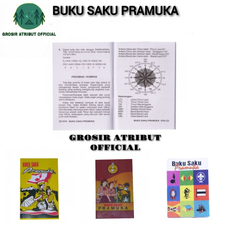 Jual (Ready Stock) BUKU SAKU PRAMUKA SAMPUL BARU KUNING COKLAT BUKU ...