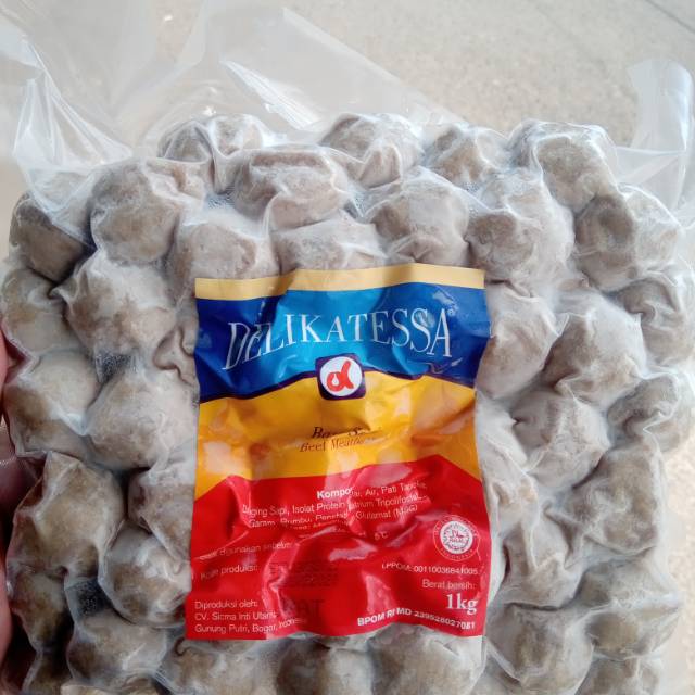 Jual Bakso Sapi Super 1kg Delikatessa ( Halus/ Urat ) | Shopee Indonesia
